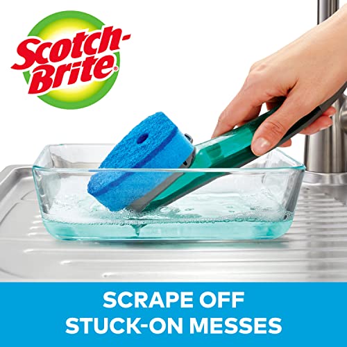 Scotch-Brite Non-Scratch Advanced Soap Control Dishwand, Leak-Free Guarantee, Long Lasting and Reusable