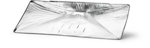 napoleon grills 62021 liner for rogue 525 models-pack of 3 grill drip pans, silver