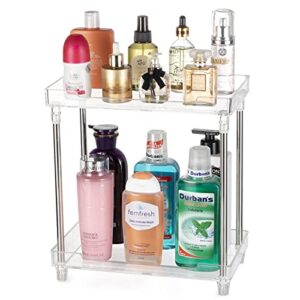 argox bathroom organizer countertop, bathroom finishing countertop, countertop storage, counter storage, storage under the sink,transparent bathroom shelf