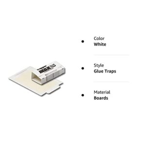 Trapper Max Glue Traps 12 Glue Boards Trap Mouse Bugs Insects Bed Bugs Spiders Cockroaches Non-Toxic