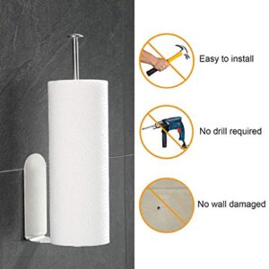 Multifunctional Tissue Holder, Vertical Diversified Jewelry Storage Rack Wall Mount Paper Towel Holder