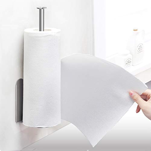 Multifunctional Tissue Holder, Vertical Diversified Jewelry Storage Rack Wall Mount Paper Towel Holder