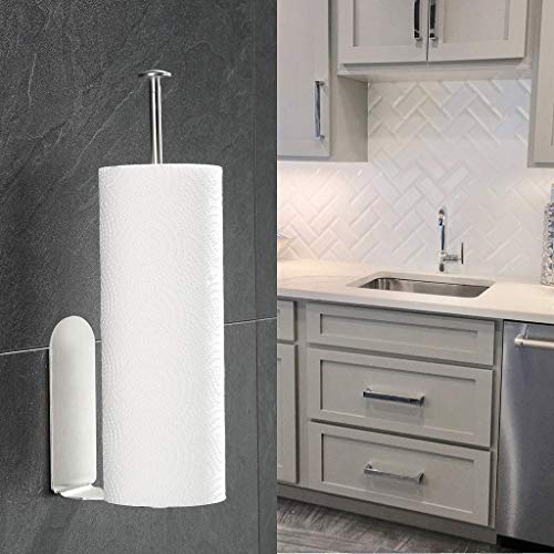 Multifunctional Tissue Holder, Vertical Diversified Jewelry Storage Rack Wall Mount Paper Towel Holder