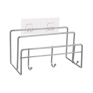 xjjzs kitchen pot lid holder organizer rack storage pan lid multi-layer holder rack multi-layer metal rack kitchen tool