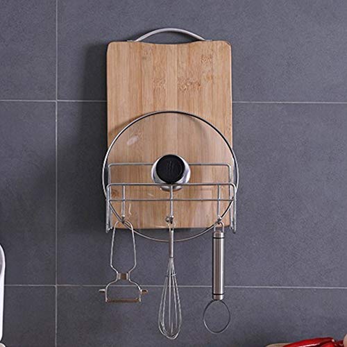 XJJZS Kitchen Pot Lid Holder Organizer Rack Storage Pan Lid Multi-layer Holder Rack Multi-layer Metal Rack Kitchen Tool