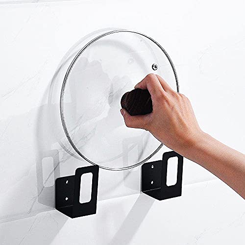 stainless steel pan Lid Holder wall-mounted pan Lid Holder black Pan Lid Holders wall-mounted chopping board rack stainless steel Chopping Board Rack Chopping Board Rack Kitchen wall holder