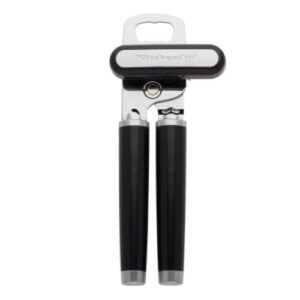 kitchenaid classic multifunction can opener / bottle opener, 8.34-inch, black