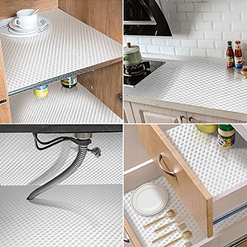 Melwod 15.8" x 78.7" Kitchen Stainless Steel Contact Paper Self Adhesive Peel and Stick Wallpaper Aluminum Foil Textured Paper Stickers for Backsplash Dishwashers Refrigerator Cabinets Shelf