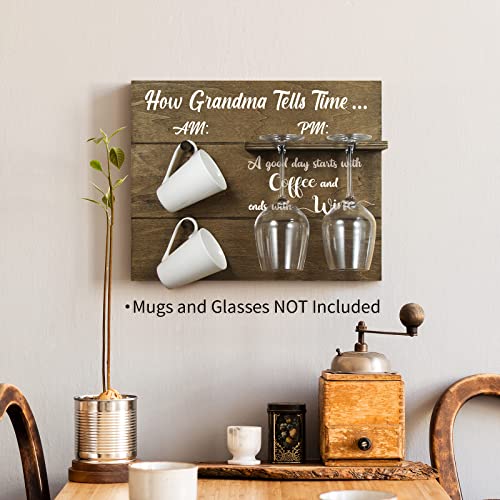 THYGIFTREE Grandma Birthday Gifts, New Grandma Gifts First Time 2022, Grandma Christmas Gifts from Granddaughter Grandchildren, Nana Grandmother Gifts