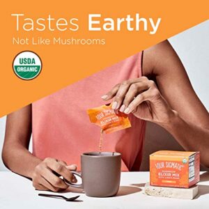 Four Sigmatic Lion's Mane Mushroom Elixir | Coffee Alternative with Organic Lion's Mane Mushroom Powder, Rhodiola & Rose Hips | Immune & Memory Support | Paleo | Pack of 20