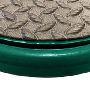 Bucket Lidz Green Frame/Black Diamond Pad