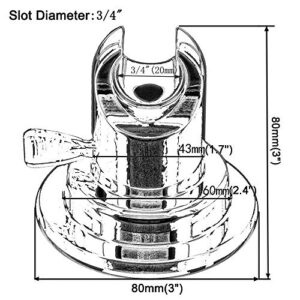 BOPai Vacuum Suction Shower Head Holder, Relocatable Handheld Showerhead Holder