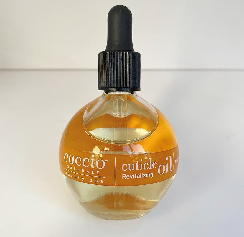 Cuccio Naturale Revitalizing- Hydrating Oil For Repaired Cuticles Overnight - Remedy For Damaged Skin And Thin Nails - Paraben /Cruelty-Free Formula - Milk And Honey - 2.5 Oz