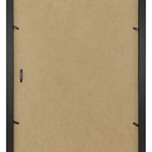 MCS Studio Gallery Frame, Black Woodgrain, 16 x 24 in, Single