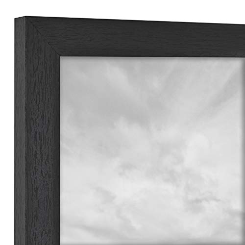 MCS Studio Gallery Frame, Black Woodgrain, 16 x 24 in, Single