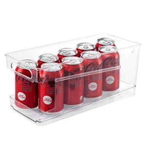 ROHAM Refrigerator Organizer Bins Pop Soda Can Dispenser Beverage Holder (12 Oz, 6 inch Wide)