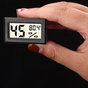 goabroa mini hygrometer thermometer digital indoor humidity gauge monitor with temperature meter sensor fahrenheit (℉)