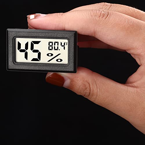 Goabroa Mini Hygrometer Thermometer Digital Indoor Humidity Gauge Monitor with Temperature Meter Sensor Fahrenheit (℉)