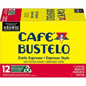 Café Bustelo Espresso Style Dark Roast Coffee, 72 Keurig K-Cup Pods