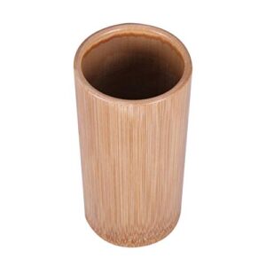 UPKOCH Wooden Bamboo Kitchen Utensil Holder Kitchen Utensil Storage Organizer Caddy For Chopsticks Forks Spoons Knives Tableware