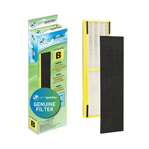 germ guardian flt4825 hepa genuine air purifier replacement filter b for germguardian ac4300bptca, ac4900ca, ac4825, ac4825dlx, ac4850pt, cdap4500bca, cdap4500wca and more, 1-pack , gray