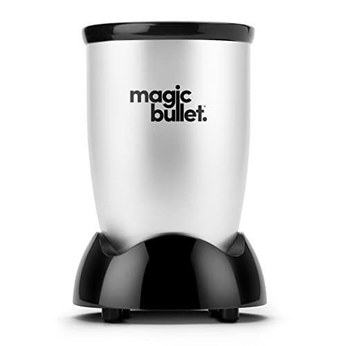 Magic Bullet Blender, Small, Silver, 11 Piece Set