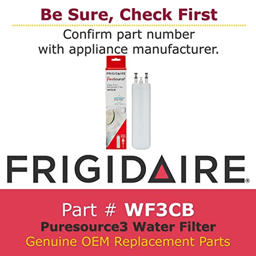 Frigidaire WF3CB Puresource3 Refrigerator Water Filter , White, 1 Count (Pack of 1)