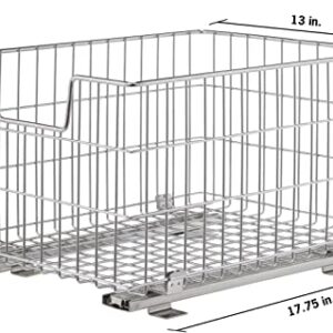 TRINITY Ecostorage Wire Basket with Slides