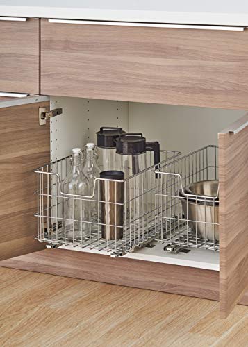 TRINITY Ecostorage Wire Basket with Slides