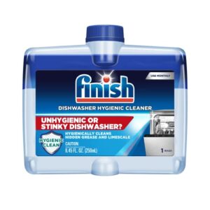 finish dual action dishwasher cleaner: fight grease & limescale, fresh, 8.45oz