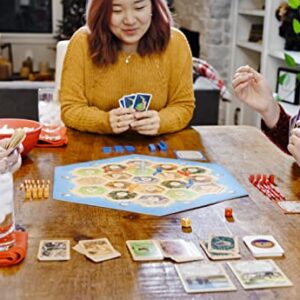 Catan Board Game (Base Game) | Family Board Game | Board Game for Adults and Family | Adventure Board Game | Ages 10+ | for 3 to 4 Players | Average Playtime 60 Minutes | Made by Catan Studio