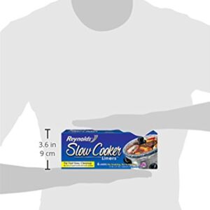 Reynolds Kitchens Slow Cooker Liners, Regular (Fits 3-8 Quarts), 6 Count