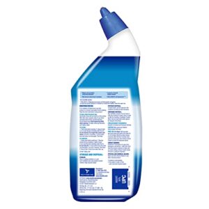 Lysol Toilet Bowl Cleaner Gel, For Cleaning and Disinfecting, Bleach Free, Ocean Fresh Scent, 24oz