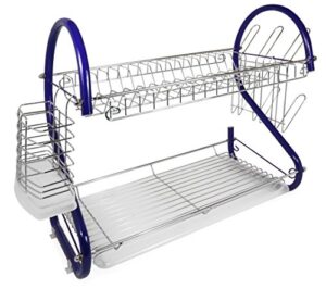 better chef dishrack, 16-inch, blue