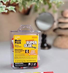 Super Glue 15187 , Clear- pack of 12