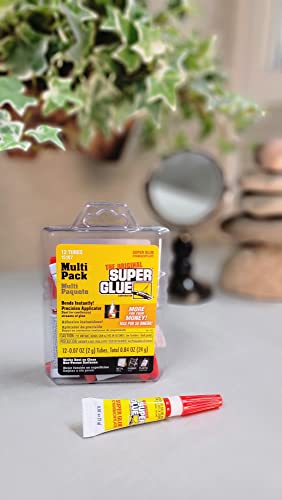 Super Glue 15187 , Clear- pack of 12