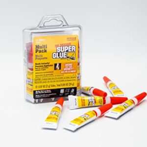 Super Glue 15187 , Clear- pack of 12