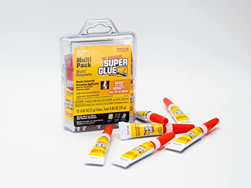 Super Glue 15187 , Clear- pack of 12