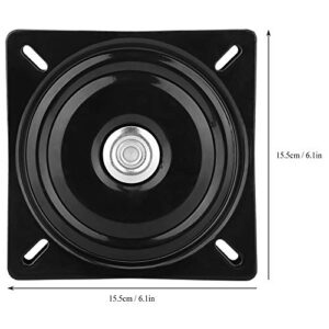 Alvinlite Turntable Bearings Hardware Square Ball Bearing Rotating Turntable Bearing Plates for Rotating Table Serving Tray (6 inch)