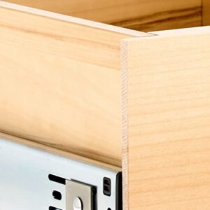 Knape & Vogt RS-WMUB-17-WD 5 in. H x 18 in. W x 22 in. D Soft-Close Wood Drawer Box Pull-Out Cabinet Organizer