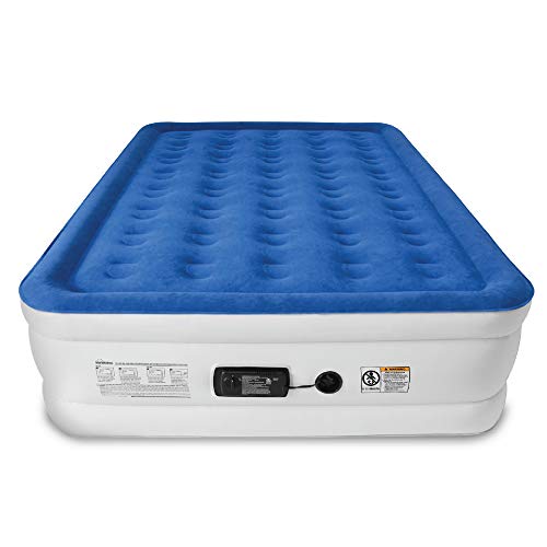 SoundAsleep Dream Series Air Mattress with ComfortCoil Technology & Internal High Capacity Pump - Queen Size