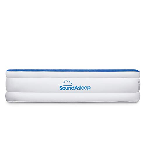 SoundAsleep Dream Series Air Mattress with ComfortCoil Technology & Internal High Capacity Pump - Queen Size