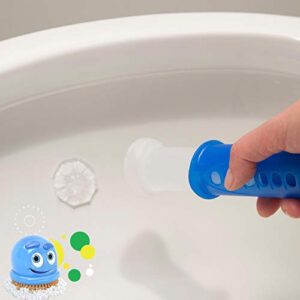 Scrubbing Bubbles Fresh Gel Toilet Bowl Cleaning Stamps, Gel Cleaner, Helps Prevent Limescale and Toilet Rings, Lavender Scent, 6 Stamps, 1.34 Oz