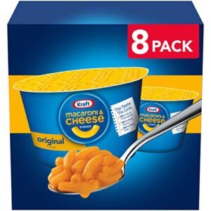 kraft easy mac original flavor macaroni and cheese (8 microwaveable cups)