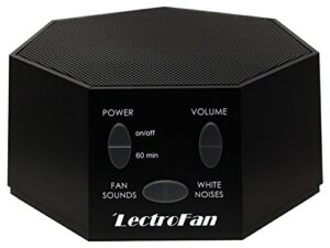 lectrofan high fidelity white noise machine with 20 unique non-looping fan and white noise sounds and sleep timer