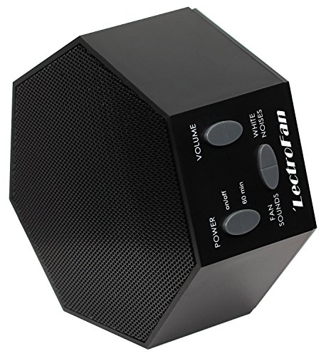 LectroFan High Fidelity White Noise Machine with 20 Unique Non-Looping Fan and White Noise Sounds and Sleep Timer