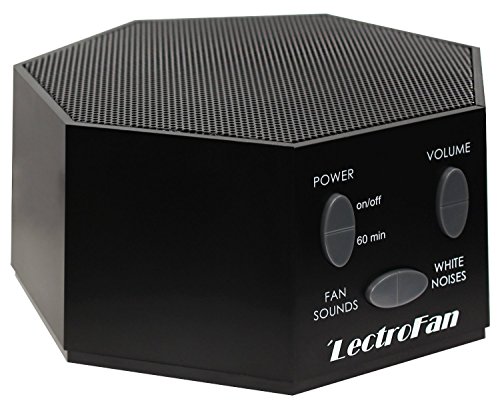 LectroFan High Fidelity White Noise Machine with 20 Unique Non-Looping Fan and White Noise Sounds and Sleep Timer