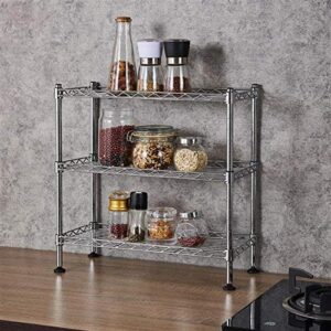 kitchen storage organization racks holders or makeup organizers 3-tier