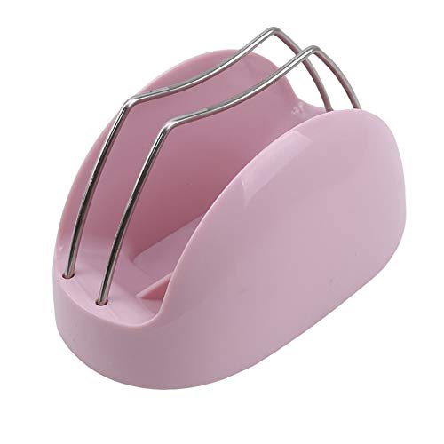 Multi Purpose Storage Holder Organizer Home Cutting Board Pot Pan Lid Rack Napkin Holder (Pink)