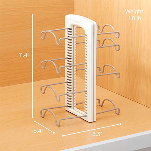 YouCopia StoreMore Adjustable WrapStand Kitchen Wrap Organizer, White